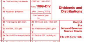 How to Report Dividend Income on the 2022 Federal Income Tax Return