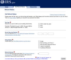 How to Check the Status of Your Federal Income Tax Refund